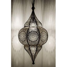 Marrakesch Orient & Mediterran Interior Deckenleuchte Orientalische Lampe Pendelleuchte Malha 50cm E14 Hängeleuchte