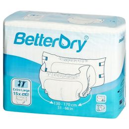 Betterdry Windeln XL10 - X-Large (130-170 cm) (15-St.