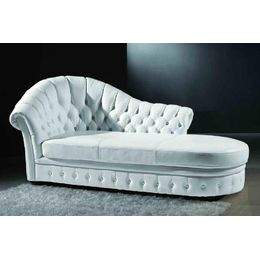 JVmoebel Chaiselongue, Chesterfield Chaiselounge Liege Chaise Wohnzimmer Couch Sofa Lounge