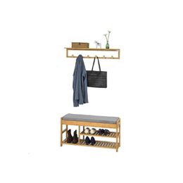 sobuy Wandgarderobe FSR47-N+FHK06-N