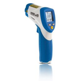 PeakTech Thermodetektor PeakTech 4975: IR-Thermometer ~ -50 ... +650°C ~ 12 : 1 ~ Dual-Laser