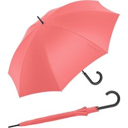 Esprit Langregenschirm Damen-Regenschirm mit Automatik FJ 2023