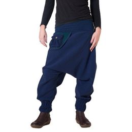 Vishes Fleecehose Thermo Haremshose aus Fleece mit weichem Bund Pumphose