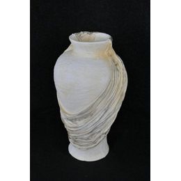 JVmoebel Skulptur Design Blumen Topf XXL Vase Vasen Handarbeit Kelch Pokal 0855