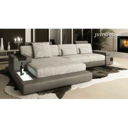 JVmoebel Ecksofa, Design Sofa Couch Ecke Polstermöbel Wohnzimmer LForm Modern