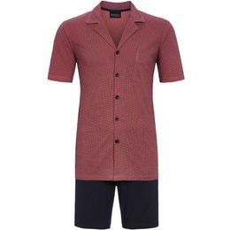 Ringella Pyjama Herren Shorty mit Knopfleiste 'Classic' 3241313