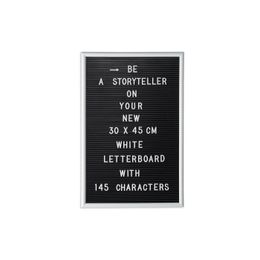 Relaxdays Memoboard Letterboard 30 x 45 cm