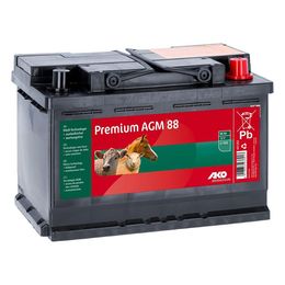 Kerbl Weidenzaun Kerbl AKO Premium AGM Batterie