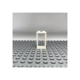 Lego® Spielbausteine Lego® Fenster 1x2x3 transparentes Fenster + weißer Rahmen