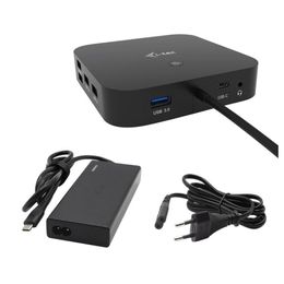 i-tec Laptop-Dockingstation USB-C HDMI DP Docking Station mit Power Delivery 65 W