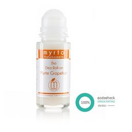 myrto Naturkosmetik Körperpflegemittel Bio Deo Roll-On Myrte Grapefruit- ohne Aluminium & Alkohol