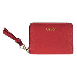 Gabor Geldbörse MALIN WALLETS Small zip wallet, in Lederoptik, rot