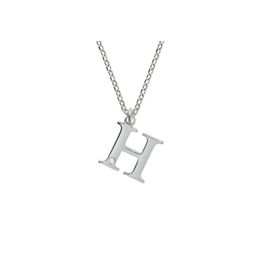 Diamonds by Ellen K. Kette mit Anhänger 925/- Sterling Silber Diamant 0,008ct. Buchstabe H, weiß