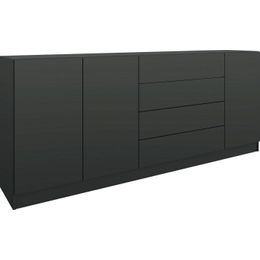 borchardt Möbel borchardt Möbel Sideboard Vaasa, Breite 190 cm, schwarz