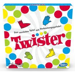 Hasbro Spiel, Twister, das verrückte Spiel; Made in Europe, bunt
