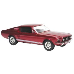 Maisto® Sammlerauto Ford Mustang GT Â´67, Maßstab 1:24, aus Metallspritzguss, rot