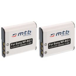 mtb more energy [BAT-069 - Li-Ion] Kamera-Akku kompatibel mit Akku-Typ Sony NP-BG1 960 mAh (3