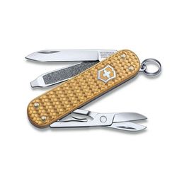 Victorinox Taschenmesser Classic SD Precious Alox Brass Gold 0.6221.408G