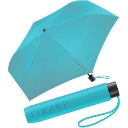Esprit Taschenregenschirm Mini Regenschirm Damen Slimline FJ 2023