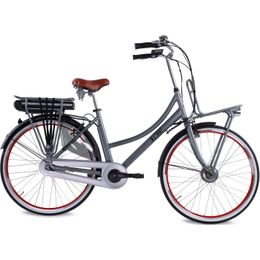 Llobe E-Bike Rosendaal 3 Lady, 13Ah, 7 Gang Shimano, Nabenschaltung, Frontmotor, 468 Wh Akku, grau