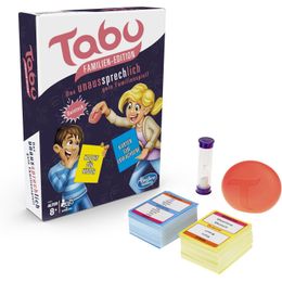 Hasbro Spiel, Tabu Familien-Edition, das unaussprechlich gute Familienspiel; Made in Europe, bunt