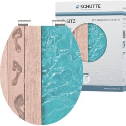 Schütte Schütte WC-Sitz POOLSIDE, High Gloss mit MDF Holzkern, bunt