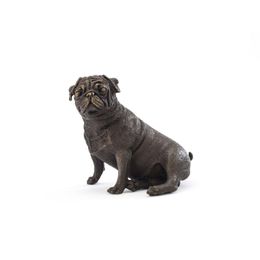 aubaho Skulptur Bronzefigur Bulldogge Hund Dogge Skulptur Bronze Bronzeskulptur antik