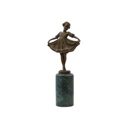 aubaho Skulptur Bronzeskulptur nach Ferdinand Preiss (1882-1943) Bronzefigur Ballerina