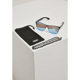 Urban Classics Sonnenbrille Unisex 103 Chain Sunglasses, schwarz