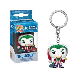 Funko Schlüsselanhänger DC Super Heroes The Joker Holiday Special Edition