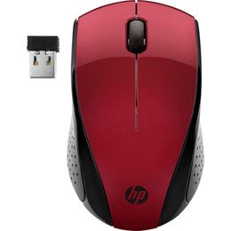 HP Wireless Mouse 220 Maus (Funk), rot|schwarz