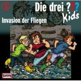 United Soft Media Hörspiel Die drei ??? Kids 03. Invasion der Fliegen (drei Fragezeichen) CD