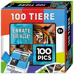 100 Pics Spiel, Quizspiel Tiere, bunt
