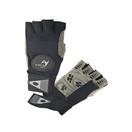 JU-SPORTS Trainingshandschuhe Professionell, grau|schwarz