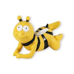 colourliving Tierfigur Gartenstecker Biene Figur fliegend Bienen Deko