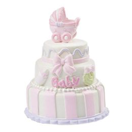 Hobbyfun Dekofigur CREApop® Polyresinfigur Baby Torte