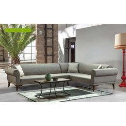 JVmoebel Ecksofa, Ecksofa L-Form Couch Polsterung Luxus Wohnzimmer Soft Style
