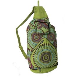 Kunst und Magie Rucksack Faltrucksack Bunter Hippie Rucksack Tasche Daypack