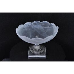 JVmoebel Skulptur Schale Design XXL Obst Schalen Dekoration Tisch Vase Kübel 0839