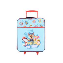 PAW PATROL Kinderrucksack 42 CM Radtasche Tasche für Kinder Schule Freizeit Rolltasche blau-rot