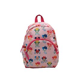 Disney Minnie Mouse Kinderrucksack Kindergartentasche Pink 30cm Backpack Freizeit-Tasche