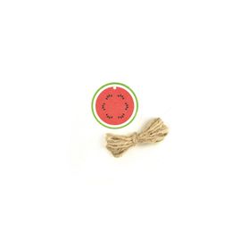 Bow & Hummingbird Geschenkband Geschenkanhänger Wassermelone