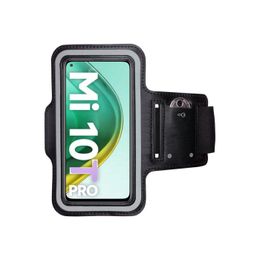 CoverKingz Handyhülle Sportarmband für Xiaomi Mi 10T / 10T Pro Armband Handy Tasche Jogging