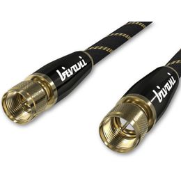 bivani Premium SAT Koaxial Antennenkabel F-Stecker SAT-Kabel