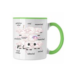 Trendation Tasse Lustige Schaf Tasse Geschenk Wortspiele Witziger Humor Schafhirte Gesc