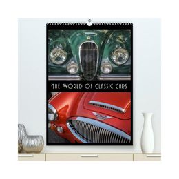 Calvendo Wandkalender The World of Classic Cars (Premium-Calendar 2023 DIN A2 Portrait)