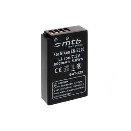 mtb more energy [BAT-329 - Li-Ion] Kamera-Akku kompatibel mit Akku-Typ EN-EL20 800 mAh (7