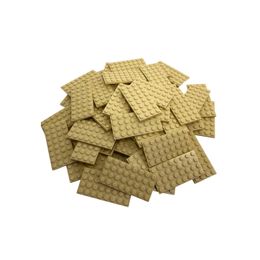 Lego® Spielbausteine Lego® 4x8 Platten Bauplatten Hellbeige