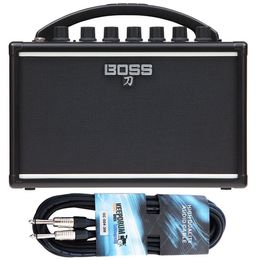 BOSS BY ROLAND E-Gitarre Boss Katana Mini Gitarren Verstärker mit Kabel