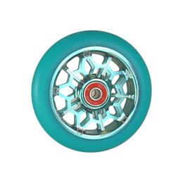 Core Action Sports Stuntscooter Core Hex Hollow Stunt-Scooter Rolle 110mm Mint Blau